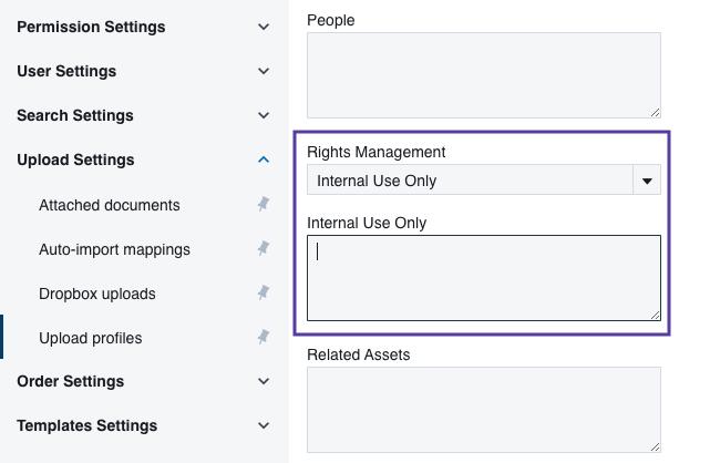 How do I create pre-populated free text metadata fields in upload profiles?
