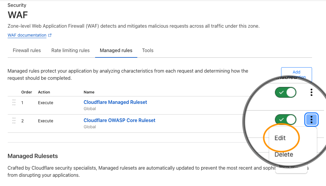 Upgrading from Cloudflare Legacy WAF Rules to Cloudflare WAF with new Managed and OWASP Rulesets